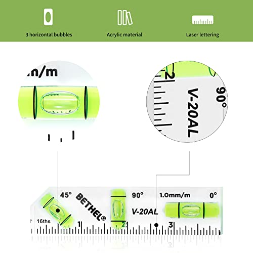 Snapklik.com : T-Type Level Shatterproof Cross Check Bubble Level Mini ...