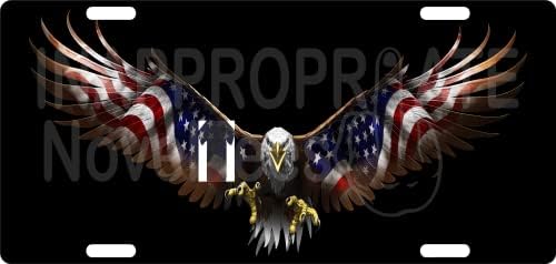 Amazon.com: Patriotic Moped & Scooter 49CC USA License Plate Street ...