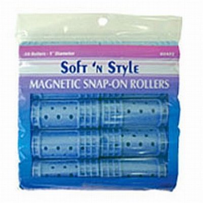 Amazon.com : Soft 'n Style Small Magnetic Snap Roller (00420) : Hair ...