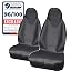 Upgrade4cars Terry Cloth Car Seat Cover Universal in Grey | Anti Sweat ...