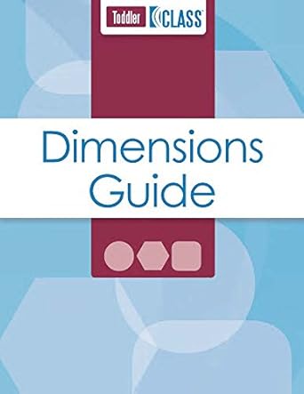 CLASS Dimensions Guide Toddler: Teachstone Training LLC: 9781598572292 ...