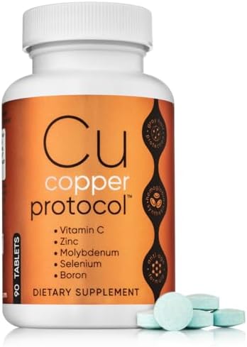 Amazon.com: Copper Protocol Mineral Supplement Tablets with Copper ...