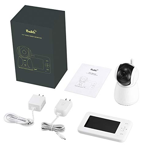 Video Baby Monitor, Bable 4.3 inch Video Baby Monitor with Camera $26 ...