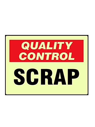 999Store office supplies sunboard Quality Control Scrap sticker signage ...