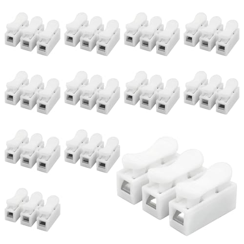 Eilumduo 20pcs Quick Wire Connector, CH3 Spring Cable - Want It All