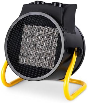 Straame 3kW Industrial Convection Fan Heater, Portable Plug In Electric ...