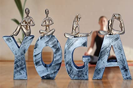 Buy Well Art Gallery Antique Yoga Display Set - Mordern Art - Feng Shui ...