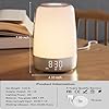 Amazon.com: Sunrise Alarm Clock, Wake Up Light for Snoozer, Touch Night ...