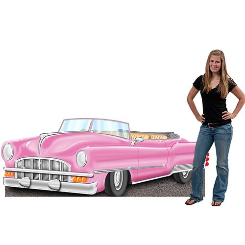Buy 2 ft. 10 in. Pink Havana Nights Car Standee Standup Photo Booth ...