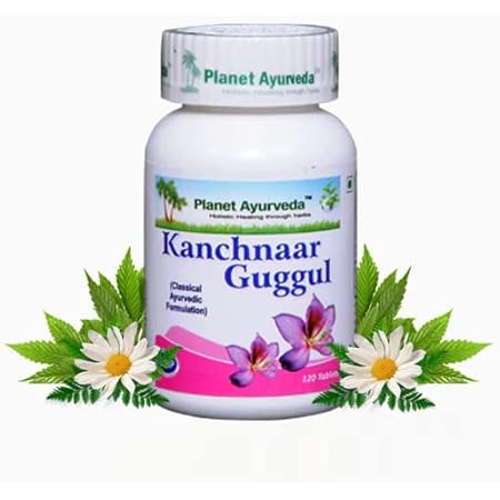 Amazon.com: Kanchnar Guggul – Thyroid & Glandular Harmony – 120 Vegan ...