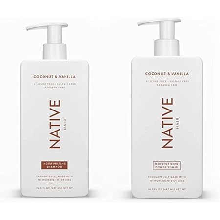 Amazon.com: Curl Care Native Coconut Milk & Turmeric Shampoo and ...