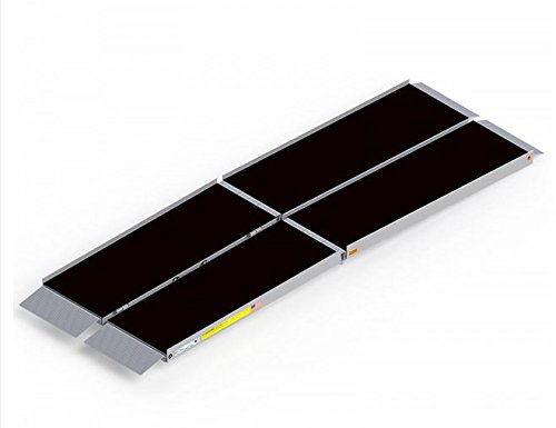 EZ-Access Suitcase Trifold Portable Ramp with an Applied Slip-Resistant ...