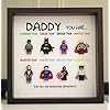 Amazon.com - OVNMFH Gift to The Superhero in Mind, Dad Superhero Frame ...