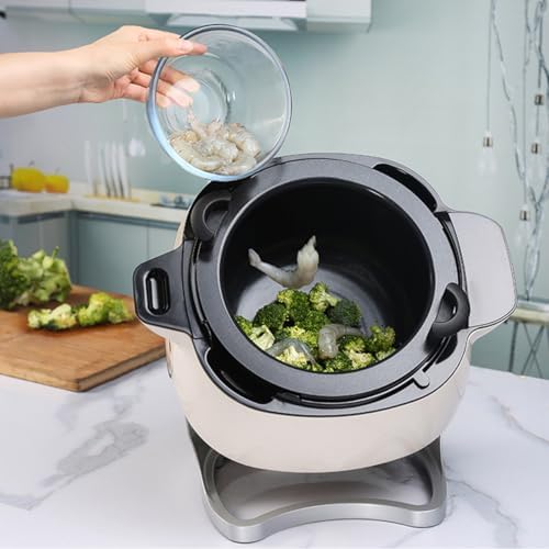 Amazon.com: 6L Automatic Cooking Machine, Multi-Function Stir-Fry ...