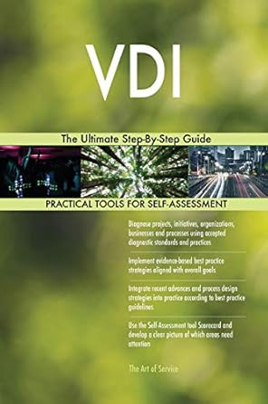 VDI The Ultimate Step-By-Step Guide : Blokdyk, Gerardus: Amazon.co.uk ...