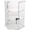 Amazon.com: Jule-Art Hexagonal Acrylic Display Case - Locking (HX12-12 ...