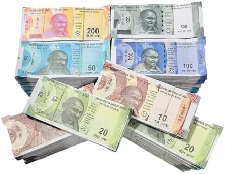 Buy 600 Fake Notes Nakli Note All New Indian Dummy Currency Fake Money ...