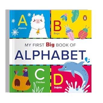 My First Big Book of Alphabet: Fun ABC Learning with Colorful ...