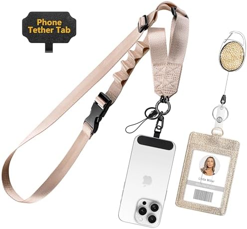 Amazon.com: Azrra Adjustable Crossbody Cell Phone Lanyard for iPhone ...