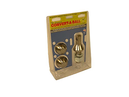 Convert-A-Ball 2-Ball Set - 1-7/8 & 2 Inch Hitch Balls - Clam Packaged ...