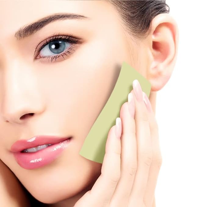 100 Sheets Makeup Blotting Paper Oil Blotting Sheets for Face Bloating ...