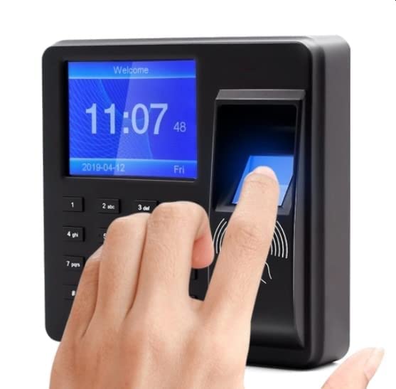 Hanutech Standard Time Attendance Machine Fingerprint Biometric Device ...