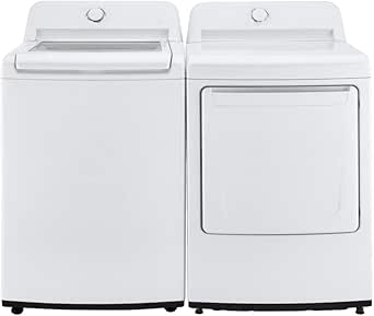 Amazon.com: LG WT7005CW Ultra Large Capacity Top-Load Washer with ...