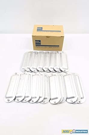 Box of 20 New Appleton K125&150-A Form 85 UNILET Cover Aluminum D572452 ...