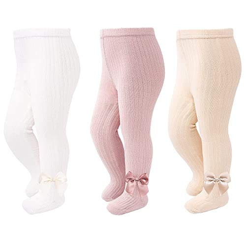 Collants pour bébé fille en tricot torsadé doux et chaud pour bébés de ...