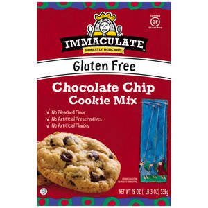 Amazon.com: IMMACULATE BAKING MIX COOKIE CHOC CHIP GF, 19 OZ