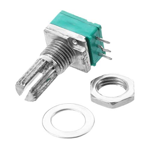 WHIZZO 10X(10 K ohm Linear Rotary Pot Potentiometer with Nut & Spacer ...