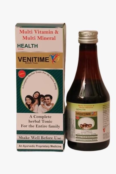 Buy VENIX VENITIME Syrup - 200ML | Multivitamin Syrup With Ashwagandha ...
