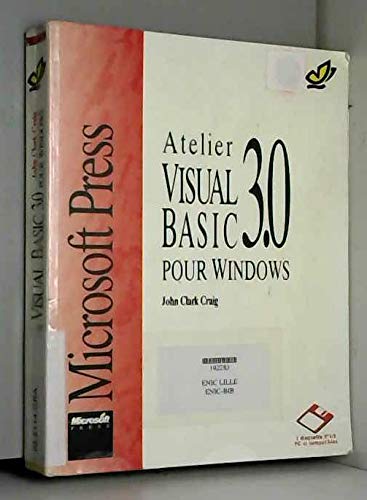 Amazon.fr - Atelier Visual Basic 3.0 Pour Windows - Craig - Livres