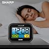 Amazon.com: Digital Alarm Clock with LCD Display – Always-On Backlight ...
