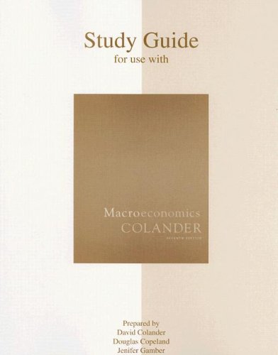 Macroeconomics Study Guide: 9780073343723: Economics Books @ Amazon.com