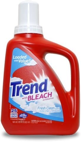 Amazon.com: Trend 2x Liquid Detergent Fresh Scent with Bleach : Health ...