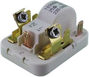 Danfoss Genuine Original Compressor Starting Device Relay with 4.8 mm ...