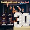 Amazon.com: 26th Birthday Decorations Marquee Numbers, 2.3FT Large ...