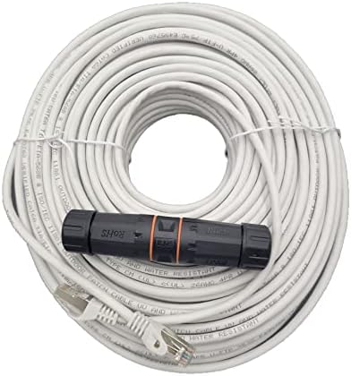 Amazon.com: Micro Connectors 150 Feet CAT6A Industrial Outdoor-Rated ...