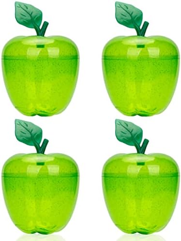 Amazon.com: HANZE Large Clear Apple Container, Apple Shaped Candy Toy ...