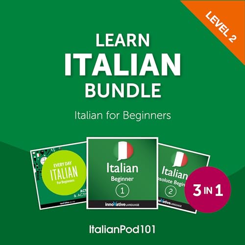 Amazon.com: Learn Italian Bundle: Italian for Beginners (Level 2) (Audible Audio Edition ...