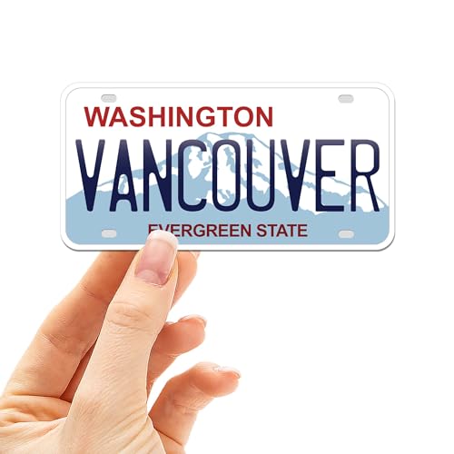 Amazon.com: Washington License Plate Bumper Stickers - Choose from 12 ...
