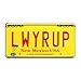 Breaking Bad | LWYRUP | Metal Stamped License Plate : Amazon.co.uk ...