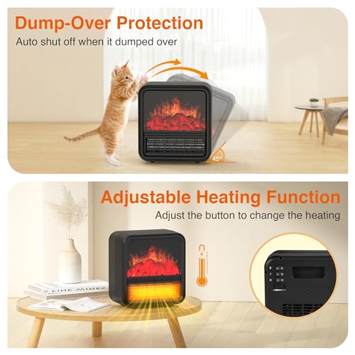 Snapklik.com : ALPACA Small Portable Space Heater For Indoor Use