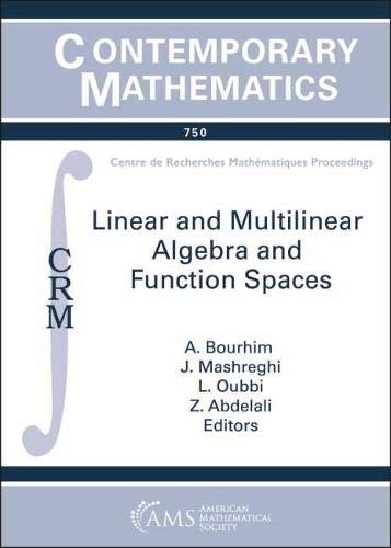 Buy Linear and Multilinear Algebra and Function Spaces (Contemporary Mathematics) Book Online at ...