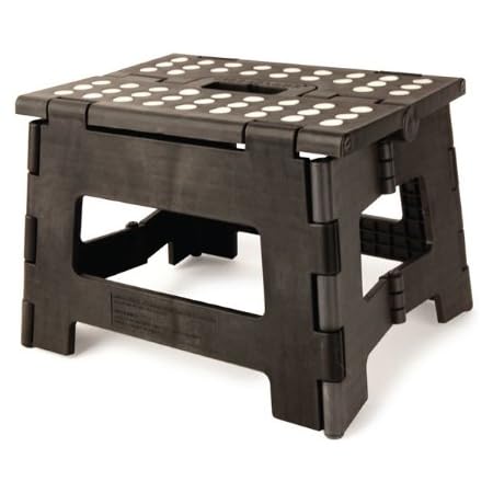 Amazon.com: Kikkerland Rhino II Step Stool, Black : Home & Kitchen