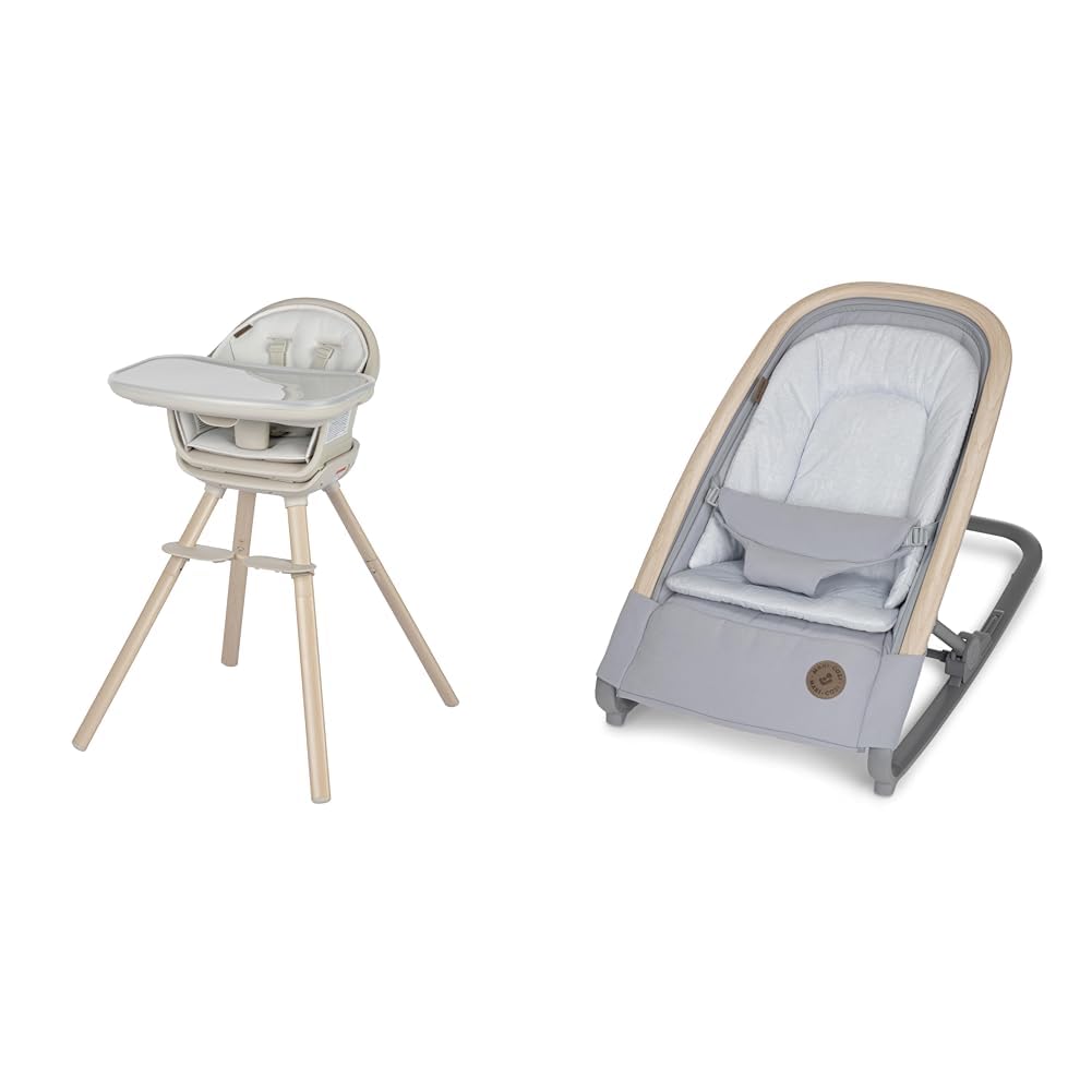 Amazon.com : Maxi-Cosi Moa 8-in-1 Highchair, Classic Oat & Kori 2-in-1 ...