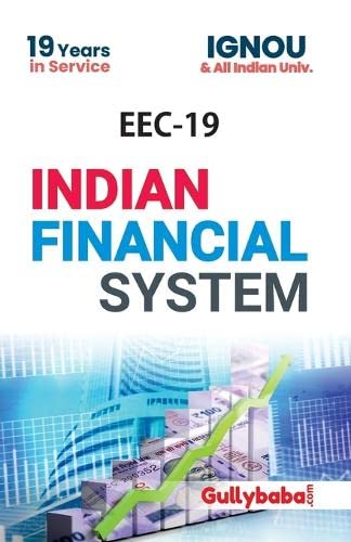 Buy EEC-19 Indian Financial System Book Online at Low Prices in India ...