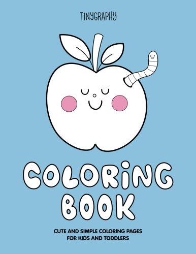 Cute & Simple Coloring Book: Cute and simple coloring pages for kids ...