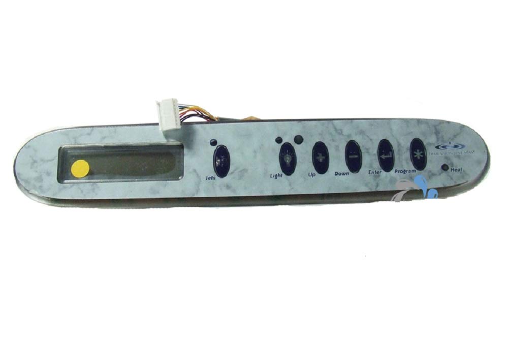 Buy Gecko DIMENSION ONE SPAS® Upper Topside Spa Control Panel - 01560 ...